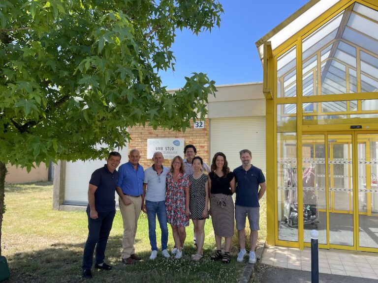 Visit to institute Inrae Rennes France - Holland Green Science europe