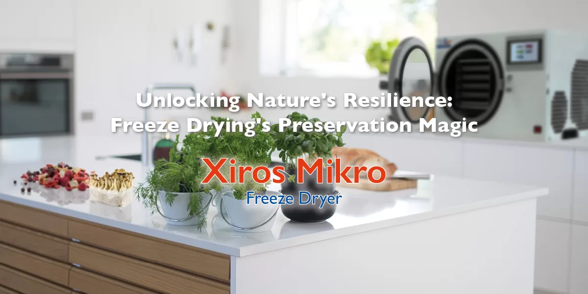 XIROS MIKRO - Liofilizador - Holland Green Science Europe