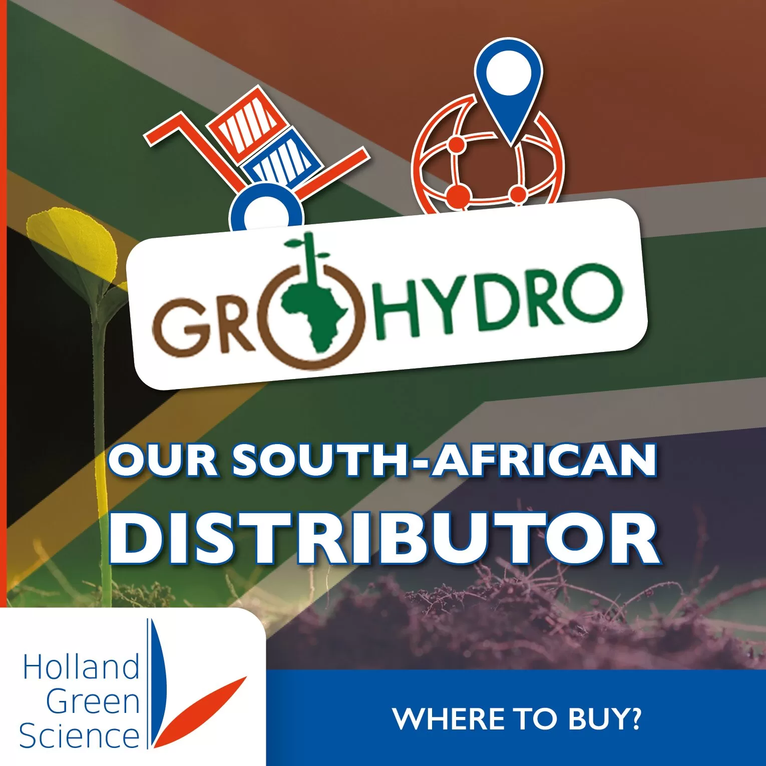 Conozca a nuestros Distribuidores: GroHydro - Holland Green Science europe