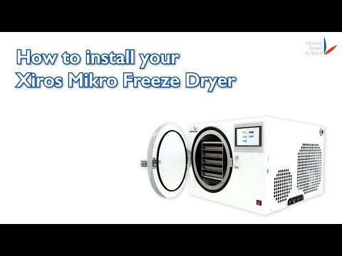 Xiros Mikro Freeze Dryer - Holland Green Science europe